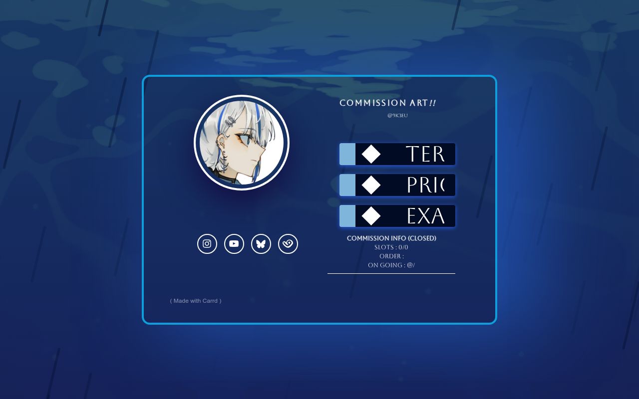 9k3eu commission carrd